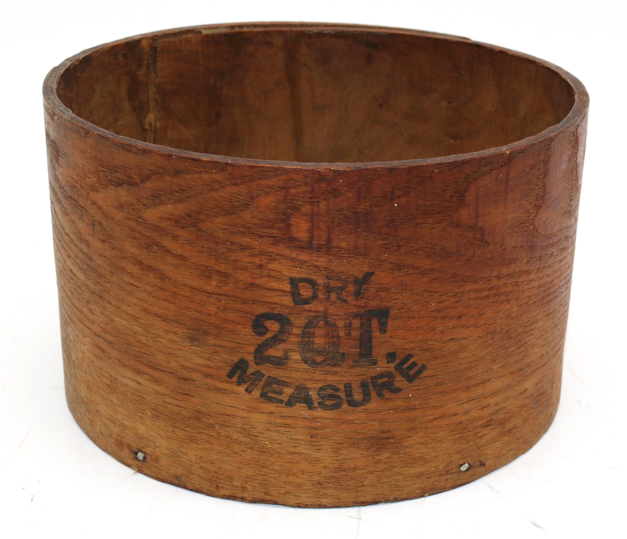 Wood 2 Quart Dry Measure - Mfd. By E.b. Frye & Sons, Wilton NH - 7 ...