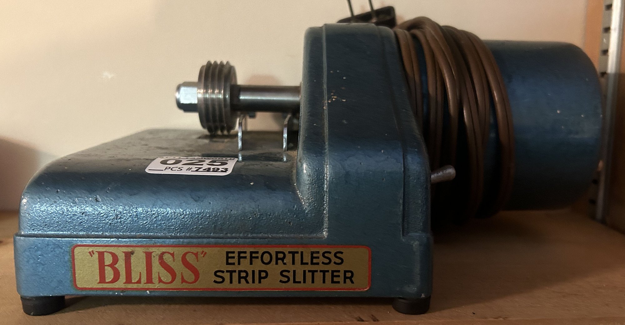 Vintage Fraser Manufacturing Electric Bliss Effortless Strip Slitter ...