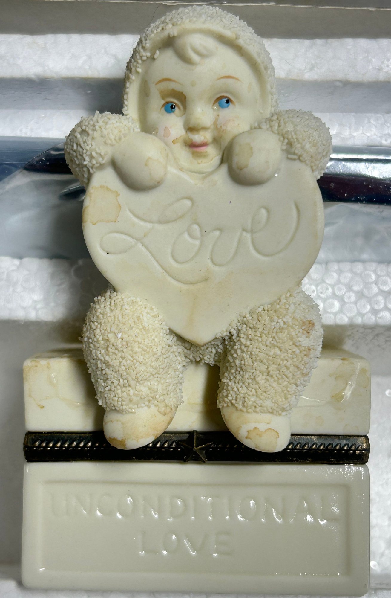 Vintage Dept 56 Snowbabies "Skate With Me" Boxed Set In Original Box ...