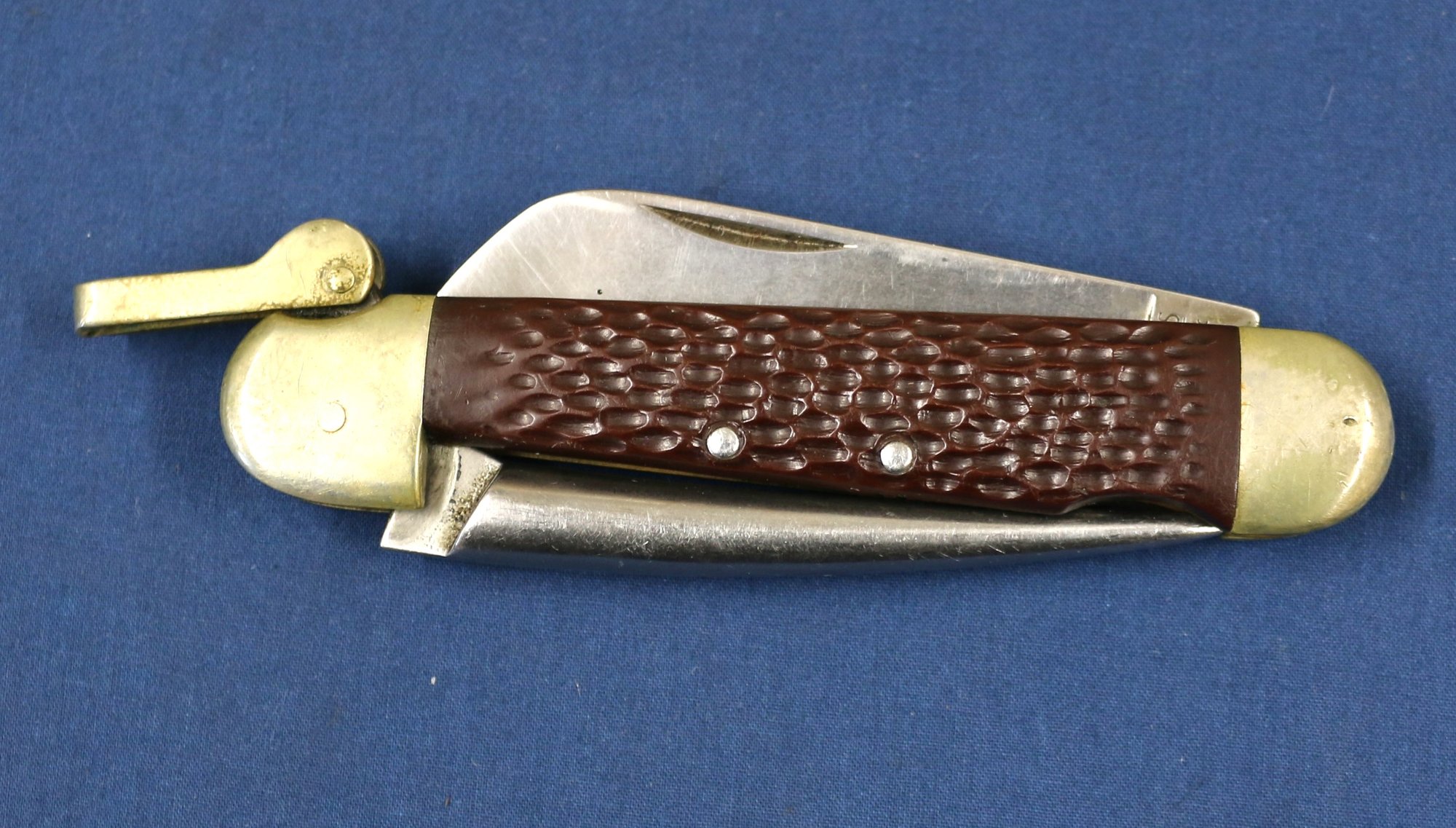 Camillus Knife Company - Vintage Sailor's Rigging Knife With Pouch ...