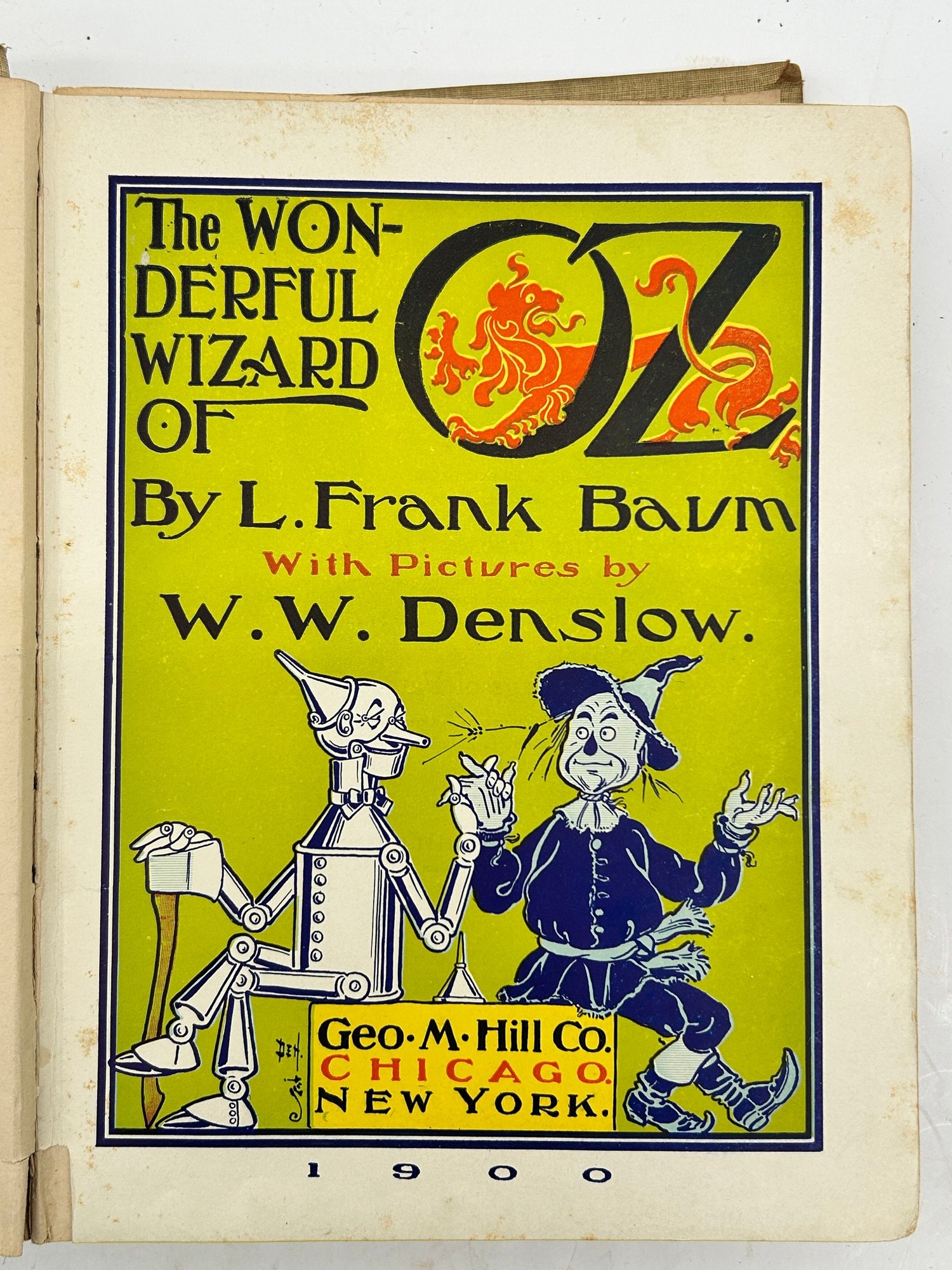 5-Books -1st Ed 1899 Wonderful Wizard Of Oz, 1937 Mary Poppins, 1st Ed ...