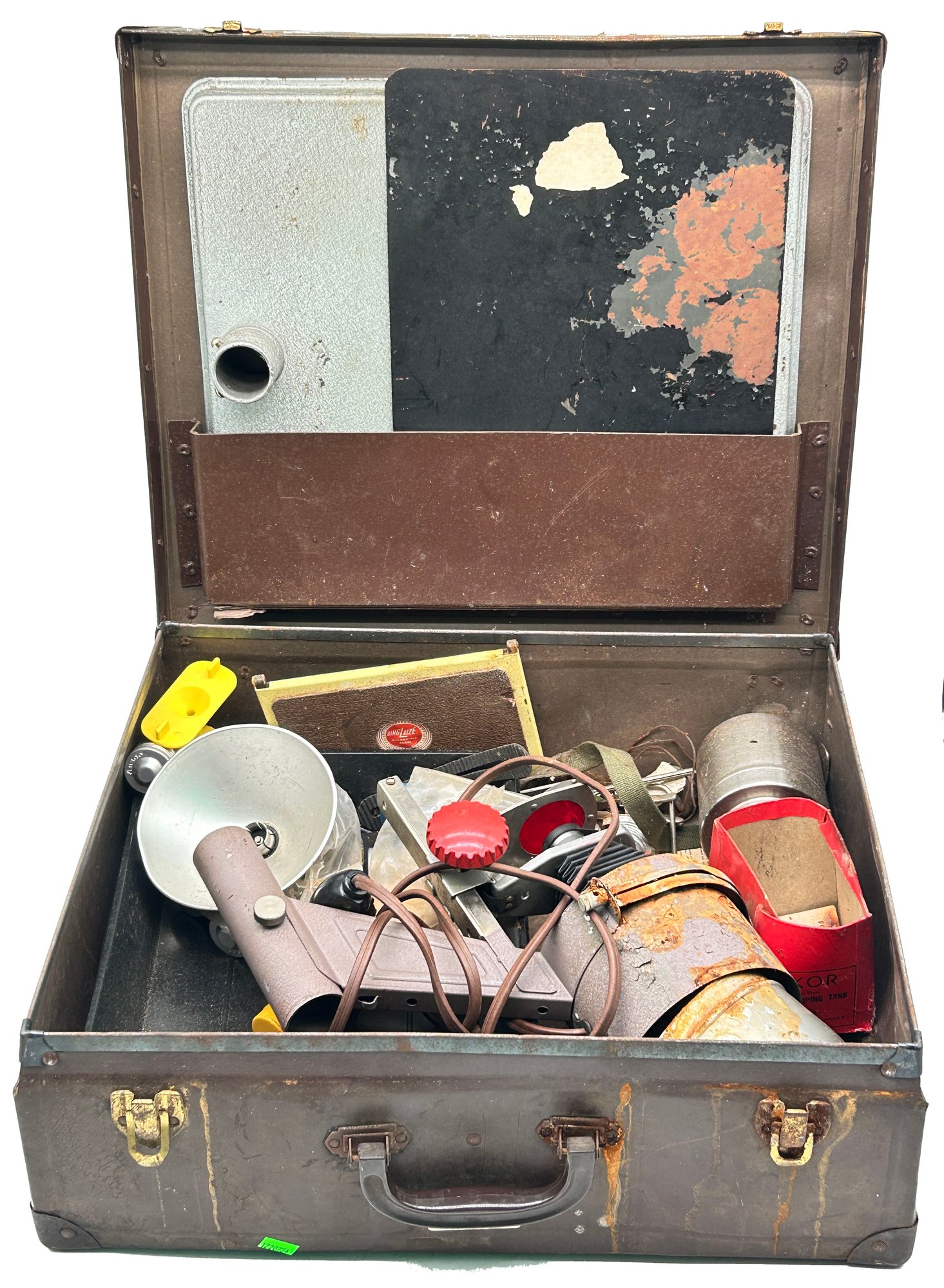 Vintage Carrying Case With Photography Equipment, Enlarger ...