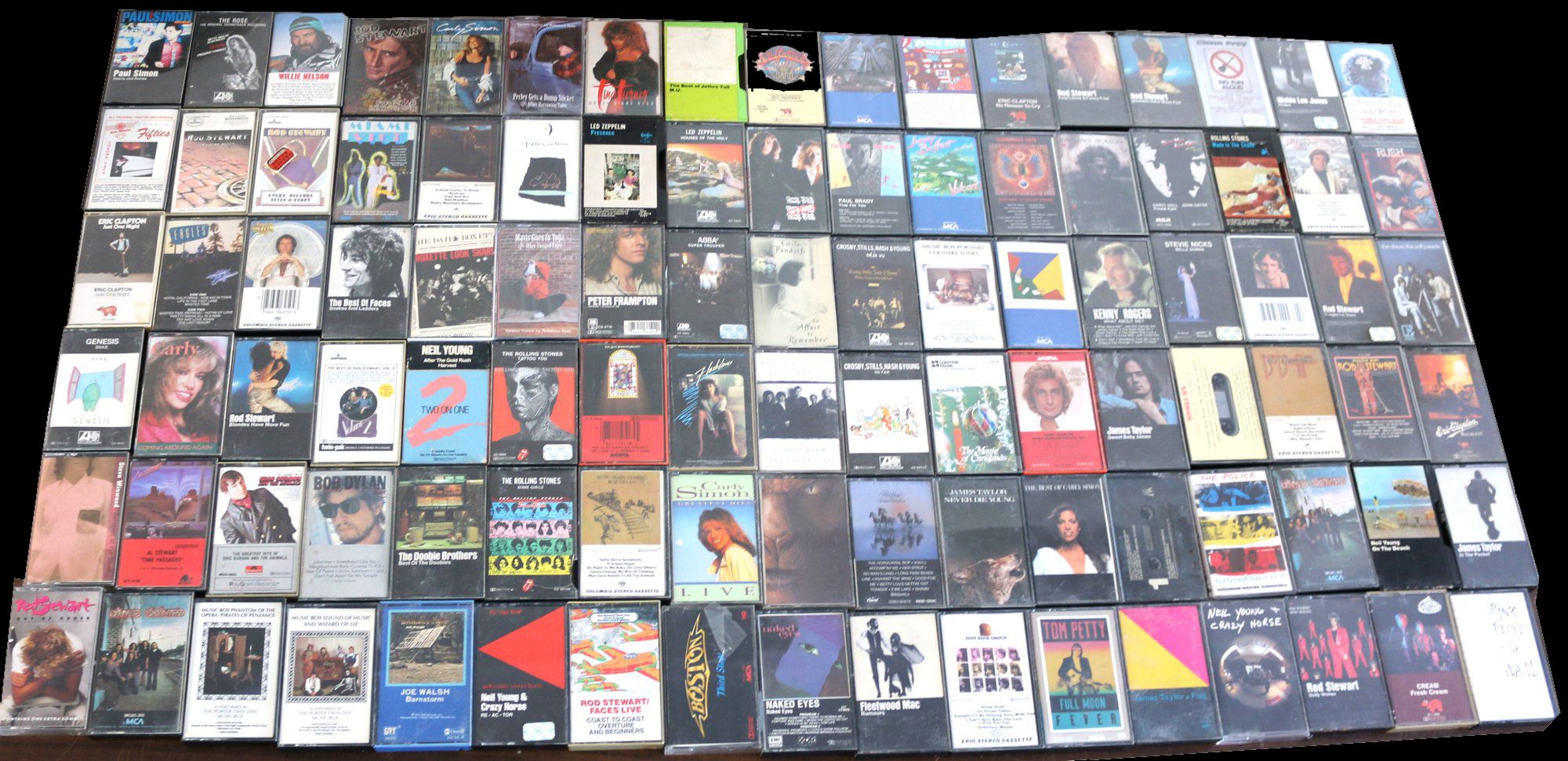 102 Cassette Tapes From The 70's 80's 90's - See Images #14305 ...