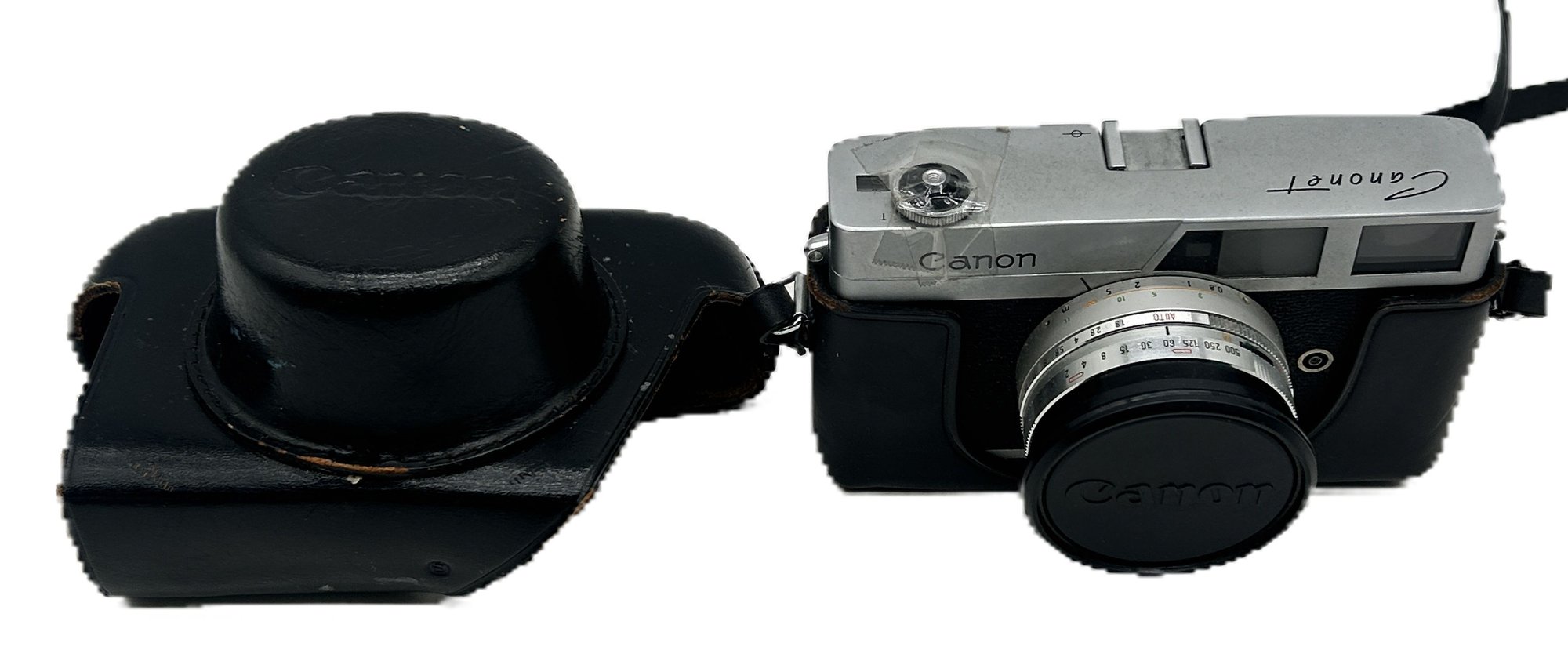 Vintage Photography Canon Canonet 35mm Camera With Case #11521 ...