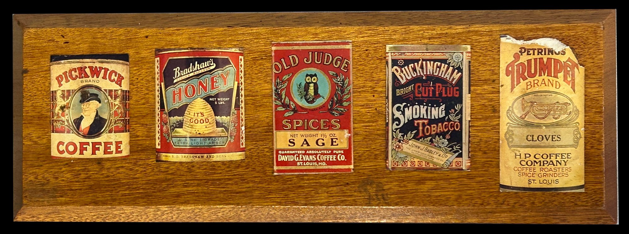 3 Pcs Antique Canning Labels - Butterfly Brand & Idyl Brand For Framing ...