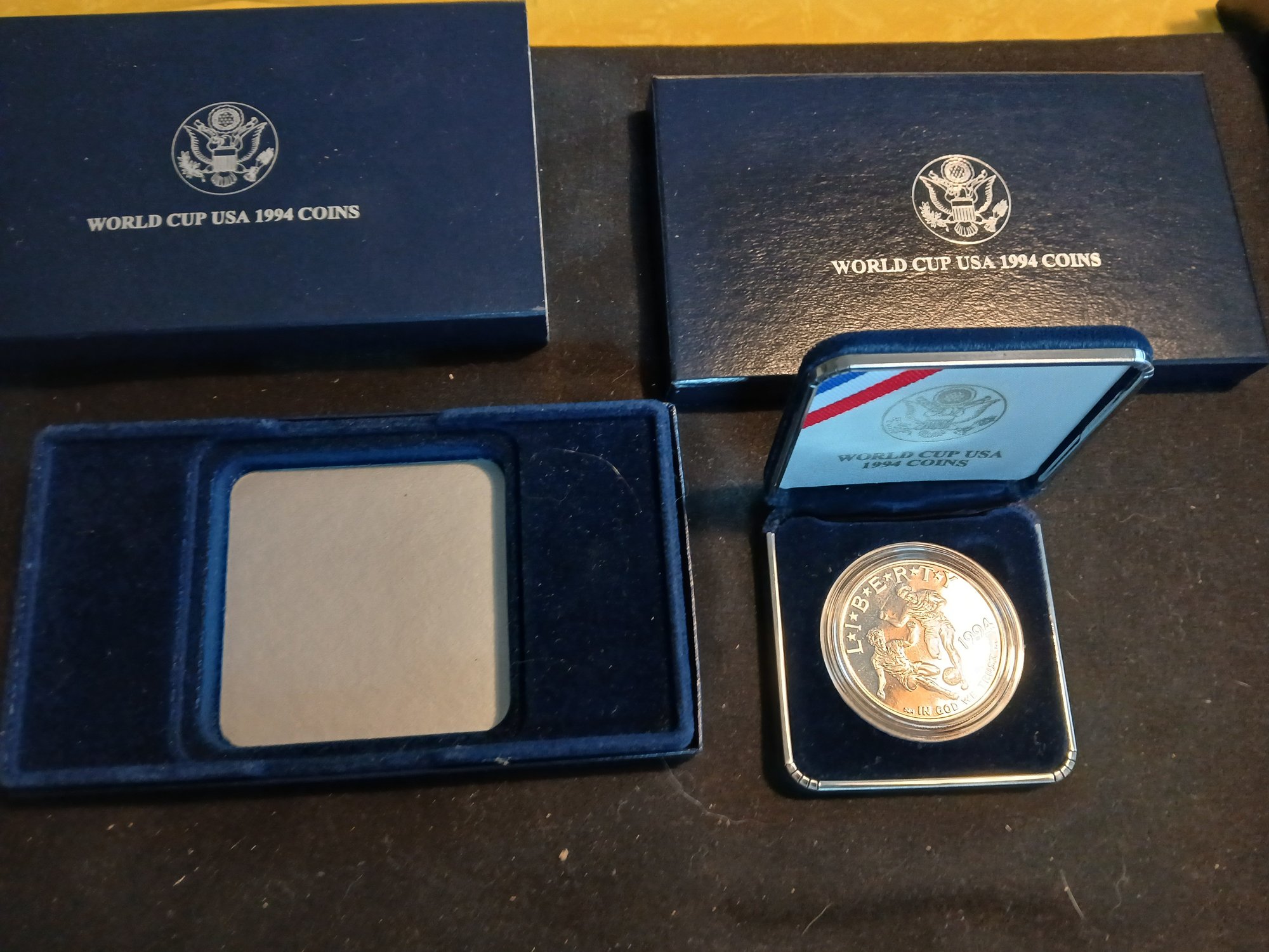 Coins . (1994-S) Silver Uncirculated World Cup USA Commemorative Coin ...