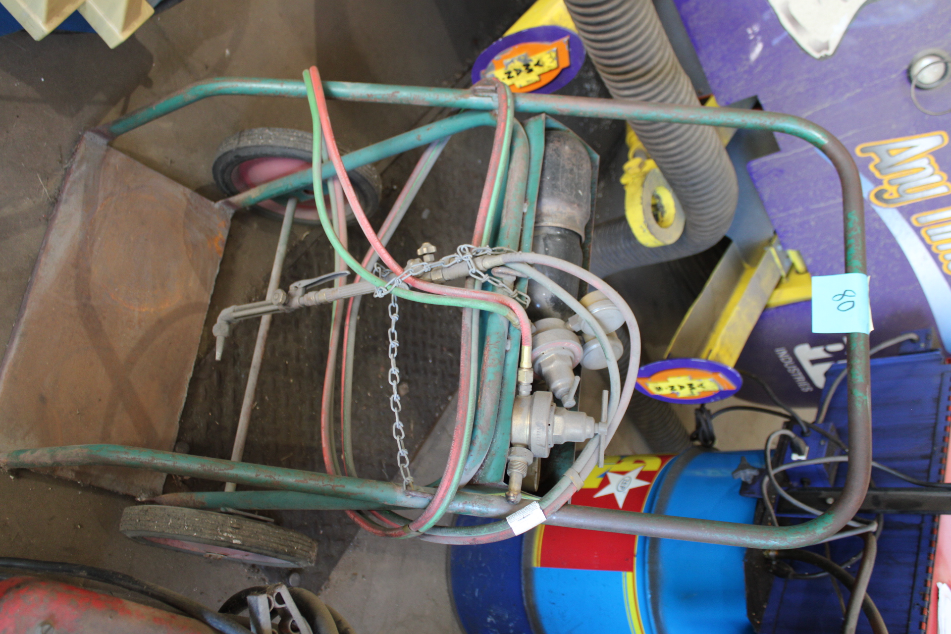 Welding Tank Cart #5477 | Auctionninja.com