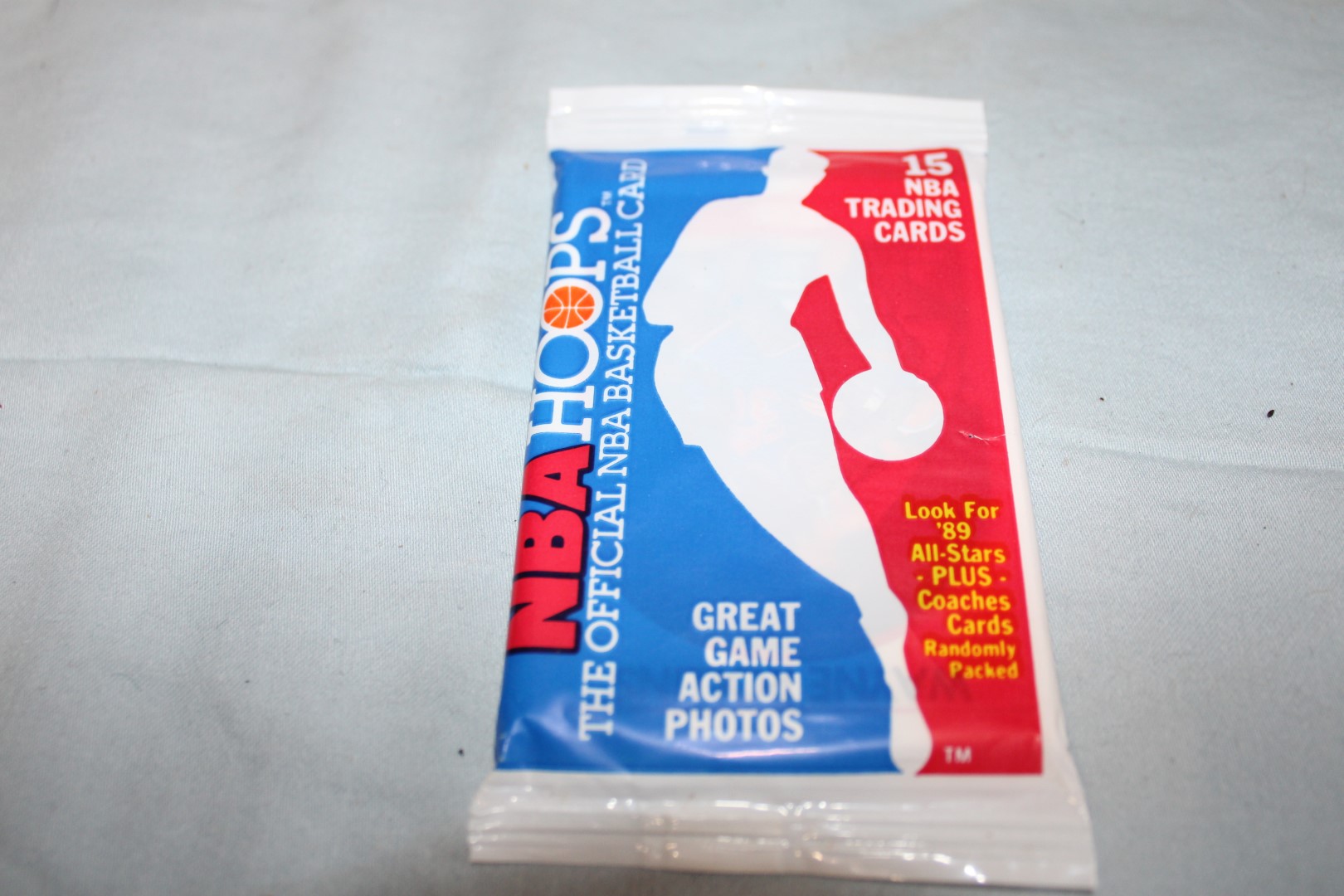1989-90 NBA HOOPS * Great Games Action Photos* 1 Unopened Pack, 15 NBA ...