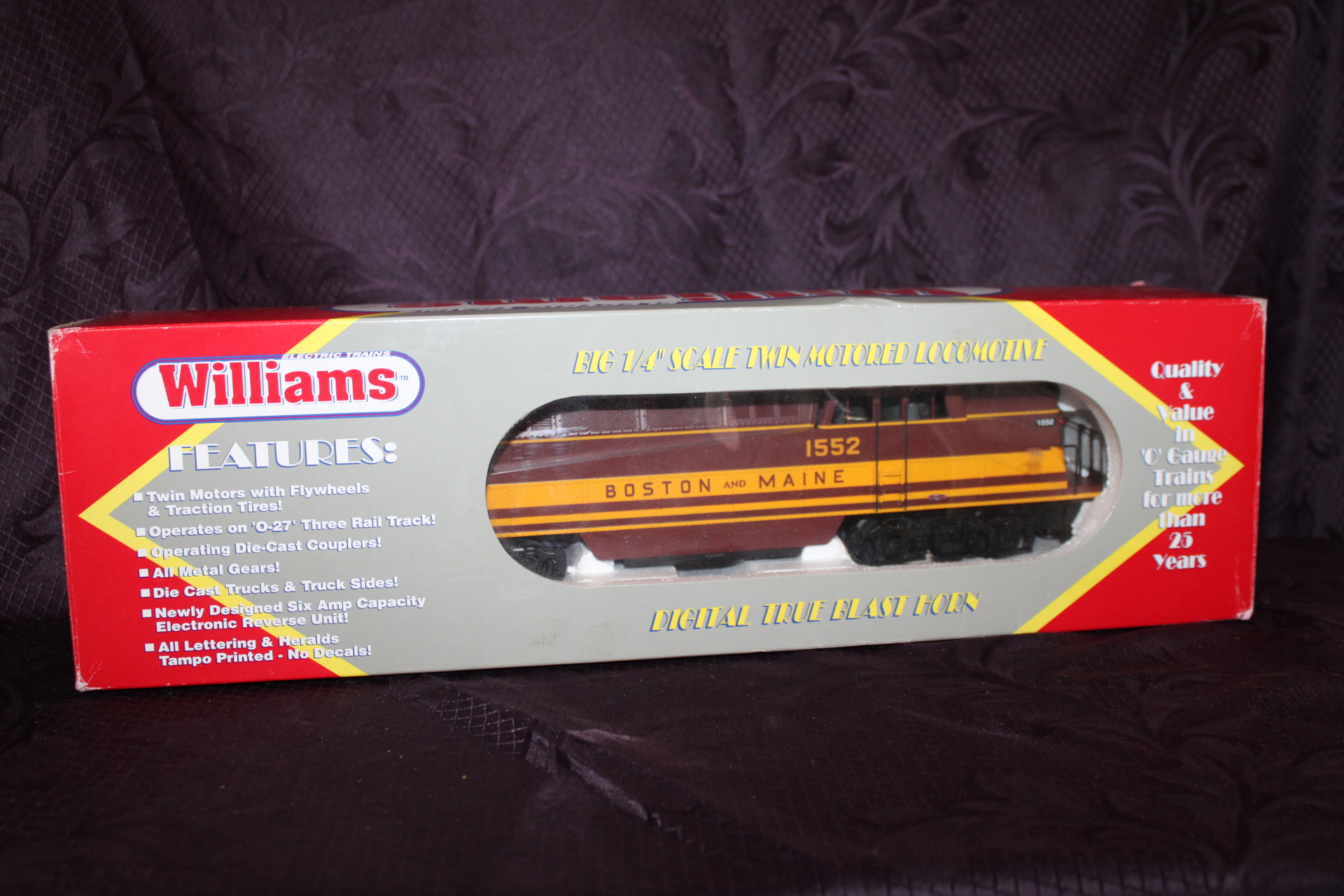 Model Train - O - Williams - BL103 - B&M BL2 Power A Unit W/horn CAB ...
