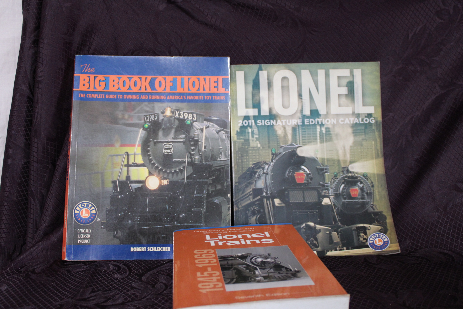 Model Train Accessories - Softcover Books - 3 LIONEL Big Book, Sig Ed ...