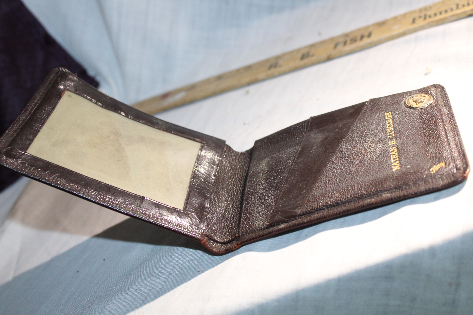 Vintage New England, Telephone & Telephone Co. 'king Wallet', With Pins ...