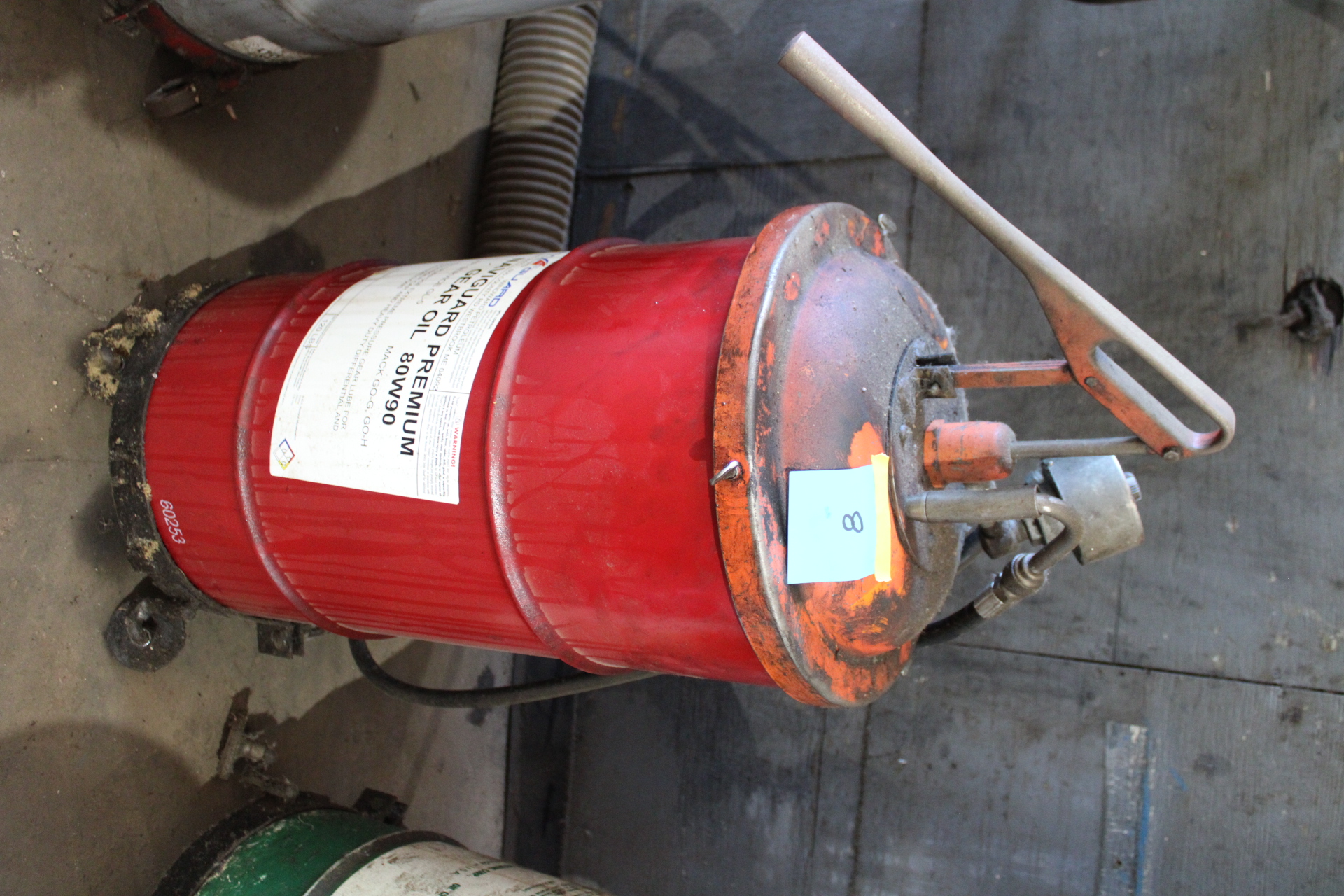 Naviguard 80w90 Gear Oil 15 Gal Container FULL With Pump And Wheels ...