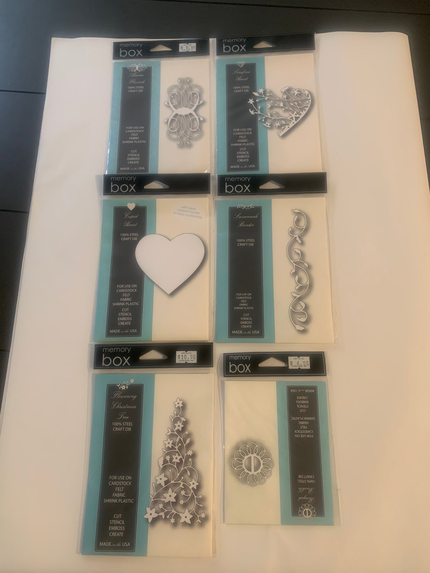 NEW MEMORY BOX ITEMS #2704 | Auctionninja.com