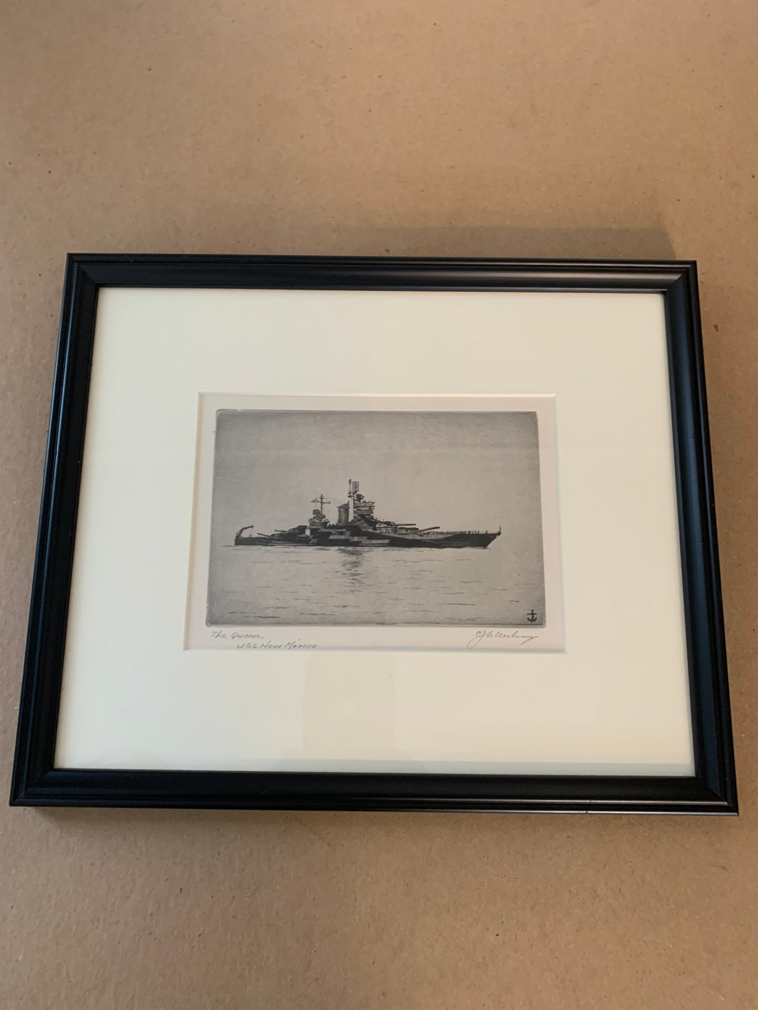 WW2 SIGNED CHARLES J.A. WILSON ORIGINAL ENGRAVING #1564 | Auctionninja.com