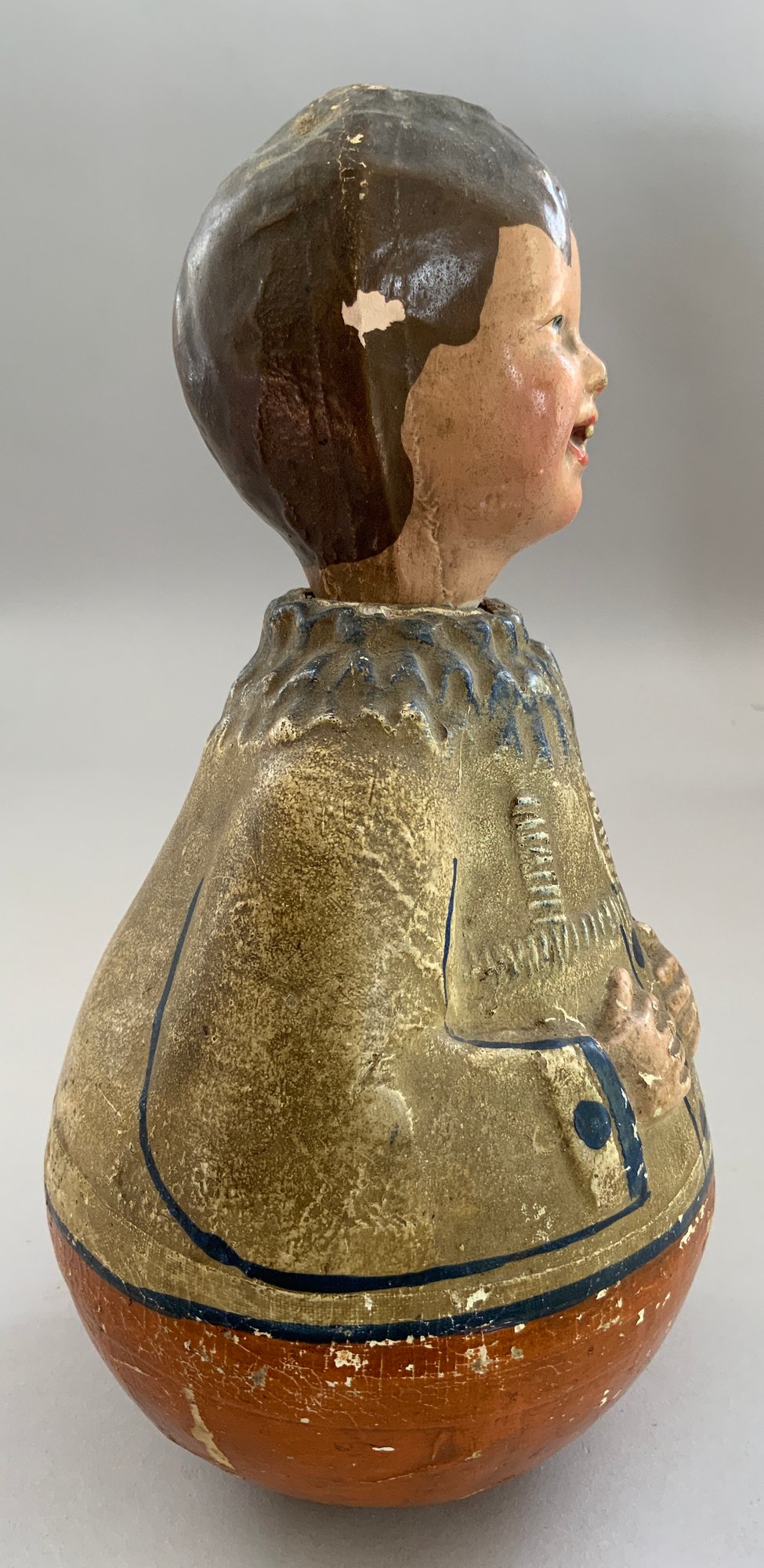 10 Schoenhut Paper Mache Rolly Dolly Toy #2887 | Auctionninja.com