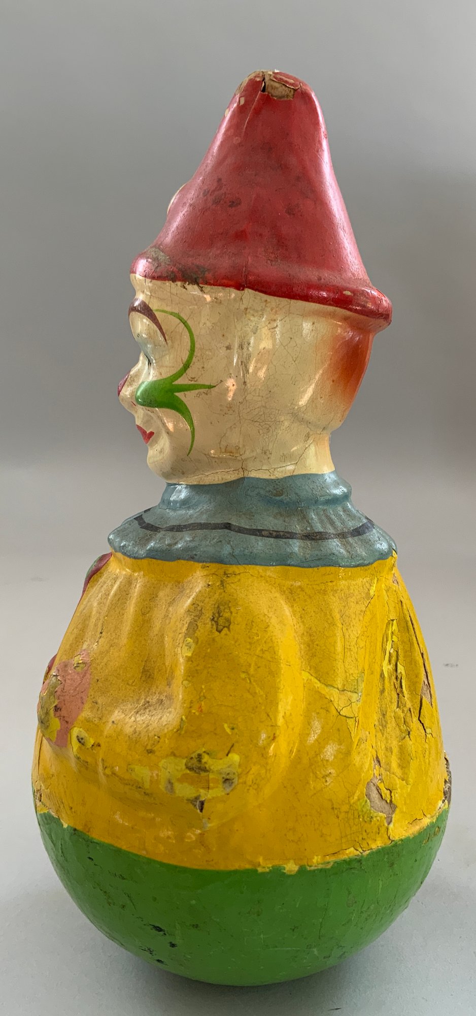 2 Schoenhut Paper Mache Rolly Dolly Toys #2888 | Auctionninja.com