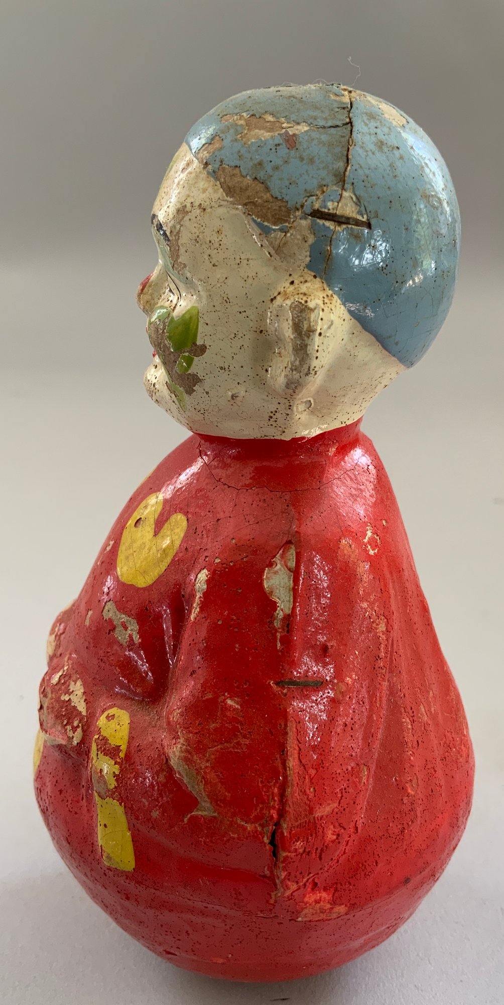 3 6 Schoenhut Paper Mache Rolly Dolly Toys #2889 | Auctionninja.com