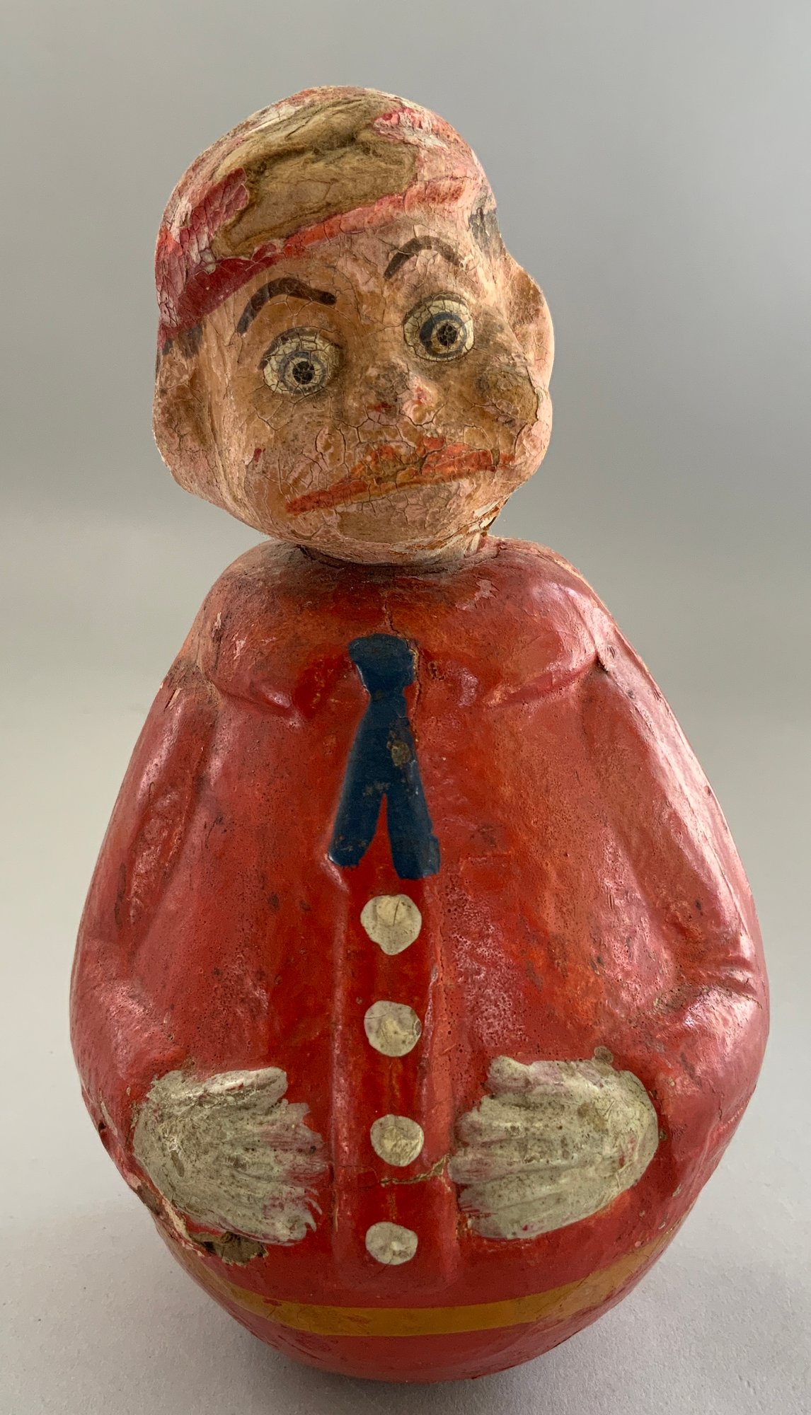 3 Schoenhut Paper Mache Rolly Dolly Toys #2891 | Auctionninja.com