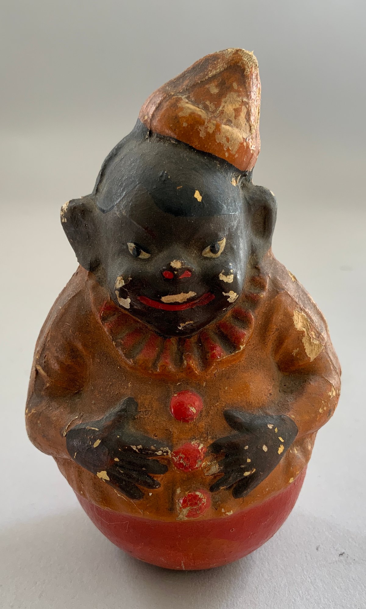 3 Schoenhut Paper Mache Rolly Dolly Toys #2891 | Auctionninja.com