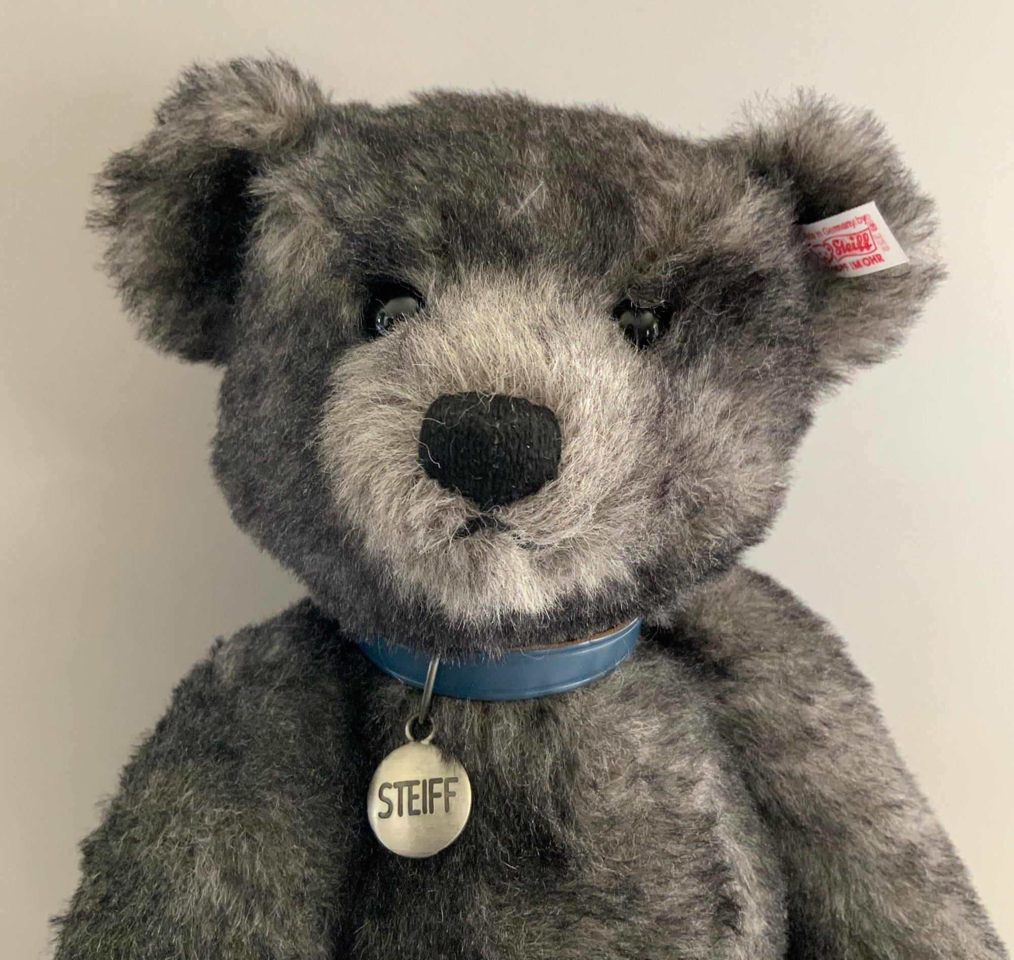 Steiff Dark Grey Alexander The Trademark Bear #681325 #2699 ...